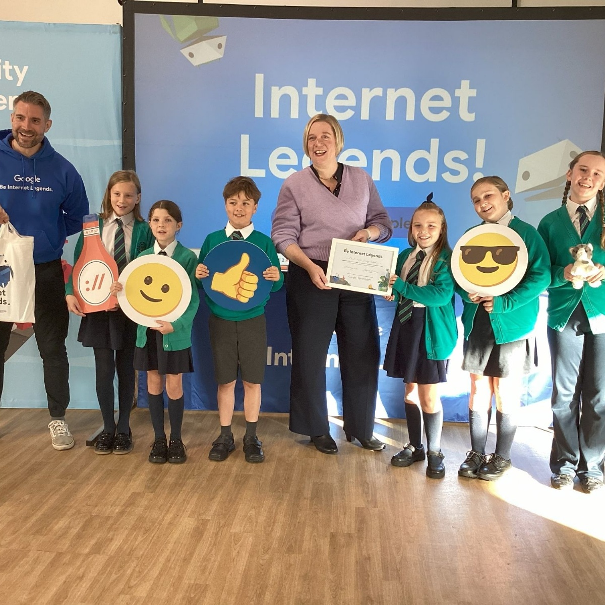 Send CofE Primary School - Internet Legends Assembly Inspires KS2 ...